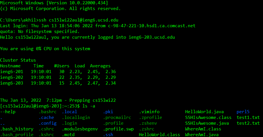 CSE 15L Lab Report 1 | cse-15l-lab-reports
